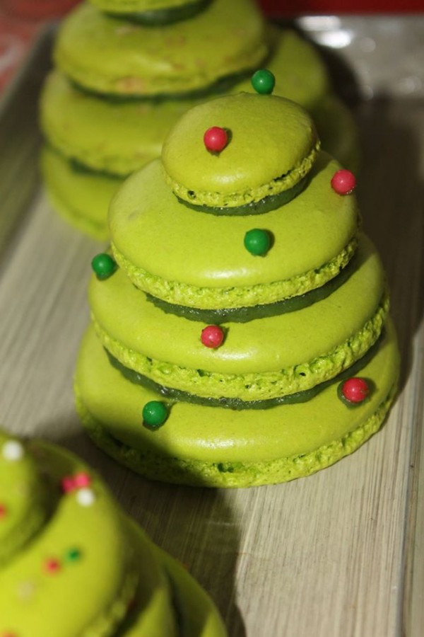 Macarons de Noël | Chut Je cuisine